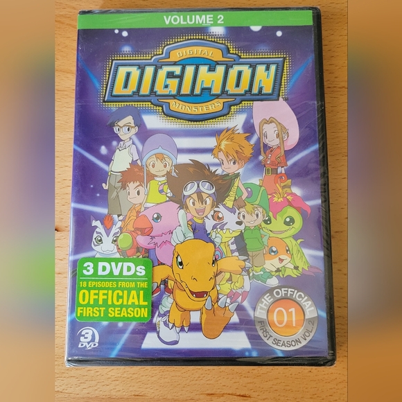 Manga | Media | Nwt Digimon Adventure Volume 2 Dvd Anime Manga | Poshmark